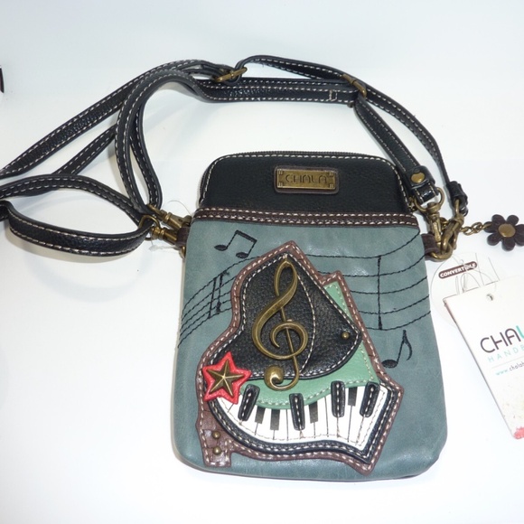 Chala | Bags | New With Tag Chala Handbag 2 Strap Piano Leather ...